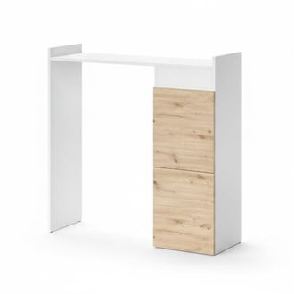 Vicco Waschmaschinenschrank Wei&szlig; Alf 99x98x34 cm - Badezimmerschrank f&uuml;r die Waschmaschine, Mehr Stauraum ohne Bodenfl&auml;che zu nutzen