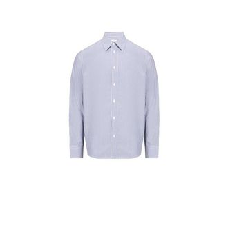 Nn.07 gestreiftes hemd - blau