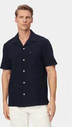 Tommy Jeans Hemd DM0DM23058 Dunkelblau Regular Fit