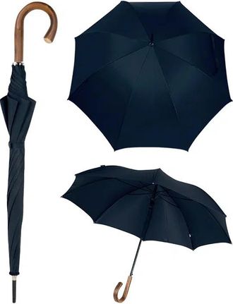 Bugatti Herren Regenschirm blau