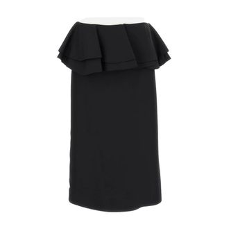 Plan C Midirock - - Skirts - Damen - Schwarzk - S