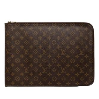 Louis Vuitton Pre-owned Monogram Canvas Clutch - - Pre-owned - Damen - Braun - ONE SIZE