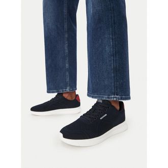 Tommy Hilfiger Sneakers Tommy Hilfiger Lightweight Runner Mix FM0FM05755 Dunkelblau