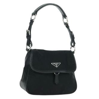 Prada Sac &agrave; main vintage Pre-owned - Femme - Pre-owned - Noir - Taille: ONE Size