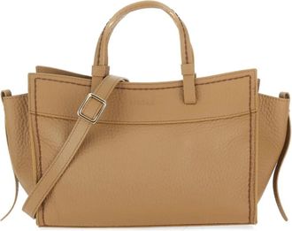 PLINIO VISONA Femme, Sacs, Brun, Taille: ONE Size Queen Handbag