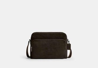 Coach Colton Umh&auml;ngetasche 34 f&uuml;r M&auml;nner in Braun | Leder