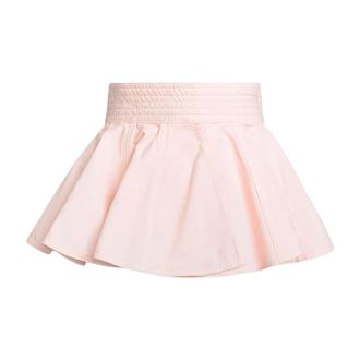 Alaia Peplum-G&uuml;rtel aus Baumwolle - - Skirts - Damen - Rosa - S