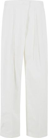 Jil Sander Pantalons D&eacute;contract&eacute;s - Blanc