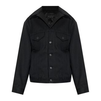 Balenciaga Denimjacke - - Jackets - Damen - Schwarzk - M