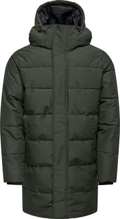 Only & Sons ONSCARL Life Long Quilted Coat NOOS OTW