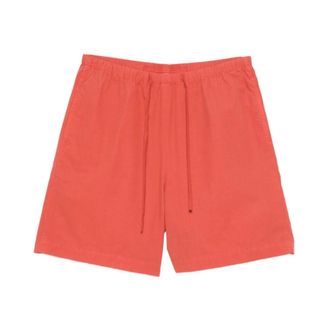 Aspesi Femme, Shorts, Orange, Taille: 38 FR Short Garment-dyed en Popeline de Coton