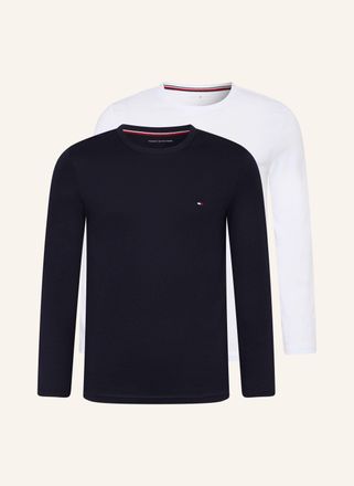 Tommy Hilfiger 2er-Pack Longsleeve blau