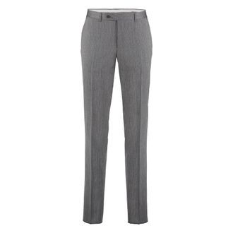 Canali Stretch-Wollhose - - Trousers - Herren - Grau - XL