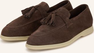 Lilienfels Lilienfels Slipper braun