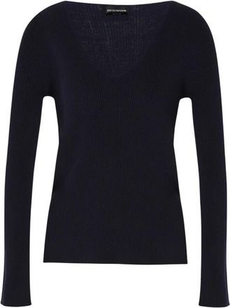 Emporio Armani Maglia - - Knitwear - Damen - Blau - L