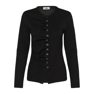 Karen by Simonsen Damen, Strickwaren, Schwarzk, 2XSGr&ouml;&szlig;e
