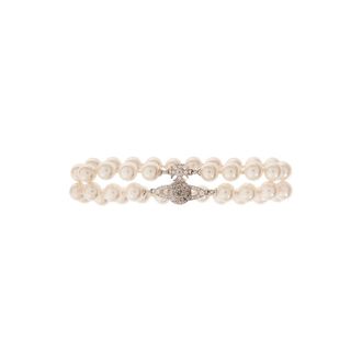 Vivienne Westwood Graziella Double Bracelet - - Accessories - Damen - Beige - M