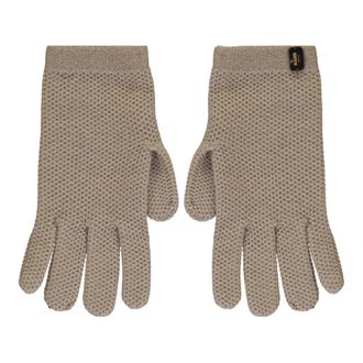 Moorer Gants en tricot Guantomaglia - Femme - Accessoires - Beige - Taille: 7 1/2 IN