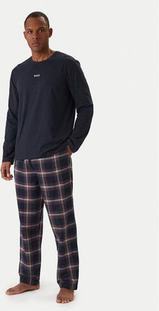 HUGO BOSS Pyjama Holiday 50550777 Dunkelblau Regular Fit