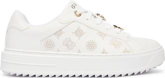Guess Sneakers Guess FLFDUE ELE12 Wei&szlig;