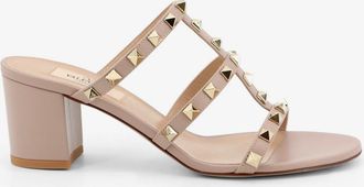 Valentino Garavani Rockstud leather sandals with iconic all-over studs - VALENTINO GARAVANI - gender_Woman