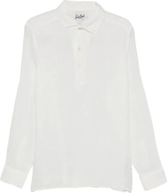 MC2 Saint Barth Homme, Tops, Blanc, Taille: M Raphael Polo Long
