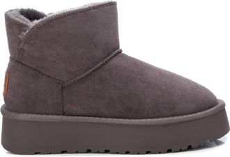 Xti Freizeitstiefeletten Damen Grau - Bequeme und vielseitige Schuhe - Casual Mode - Modell 14219704 (Gr&ouml;&szlig;e 41)