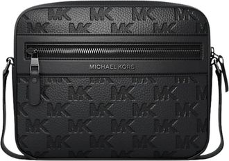 Michael Kors Homme, Sacs, Noir, Taille: ONE Size Sac bandouli&egrave;re &agrave; logo signature Jet Set