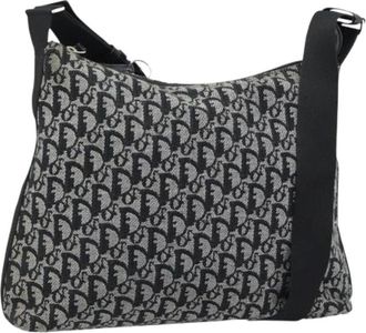 Dior Sac bandouli&egrave;re vintage Trotter en toile Pre-owned - Femme - Pre-owned - Multicolore - Taille: ONE Size
