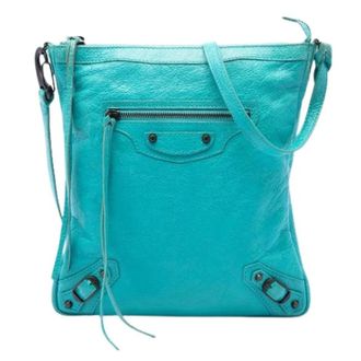Balenciaga Pre-owned Sac bandouli&egrave;re vintage - Femme - Pre-owned - Bleu - Taille: ONE Size