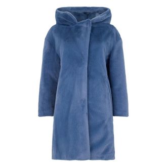 Herno Kunstpelzjacke - - Jackets - Damen - Blau - XS