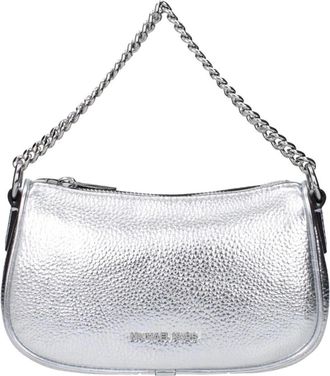 Michael Kors Femme, Sacs, Gris, Taille: ONE Size Sac &agrave; main en cuir au design &eacute;l&eacute;gant