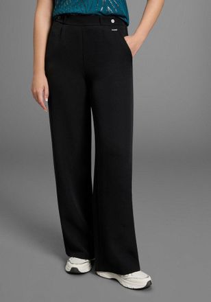 Laura Scott Schlupfhose aus elastischer Ware mit Zierkn&ouml;pfen am Bund