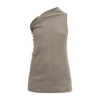 Rick Owens Athena Draped Top - - Tops - Damen - Beige - S