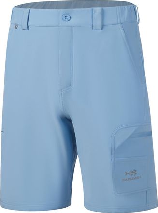 Bassdash FP01M 10,5 Zoll Angel Shorts Kurze Hose f&uuml;r Herren schnell trocknend UPF 50+ wasserabweisend