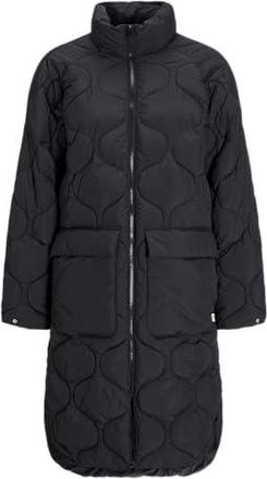 Jack & Jones Jxsena OTW Manteau matelassé Veste, Noir, S Femme