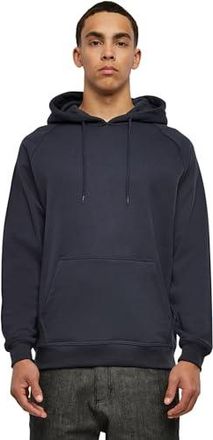 Urban Classics Homme Blank Hoody Sweatshirt capuche, Bleu Navy, 4XL EU