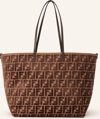 Fendi Shopper Mit Pouch braun
