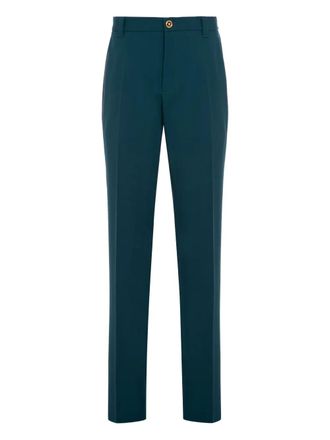 Versace Hose mit eingefassten Taschen - Blau