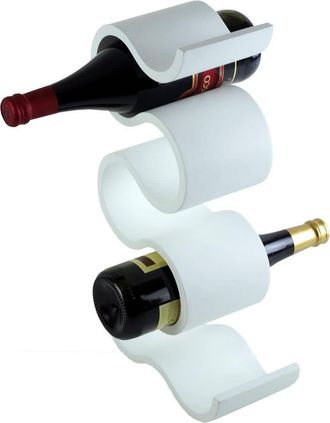 Casablanca Weinregal Curve, hoch, wei&szlig;