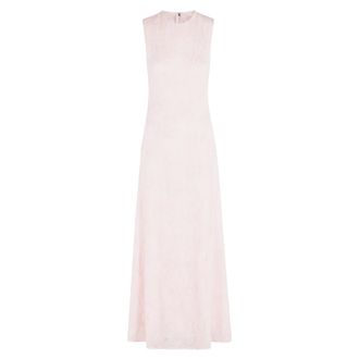 Rotate Rotate Birger Christensen, Femme, Robes, Rose, Taille: 34 FR Mesh Maxi Dress