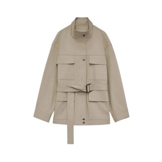 Anine Bing Odin Jacke - - Jackets - Damen - Beige - M