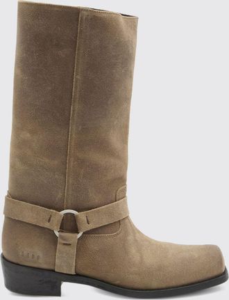 Golden Goose Wildleder-Westernstiefel mit eckiger Zehenpartie und wadenhohem Schaft