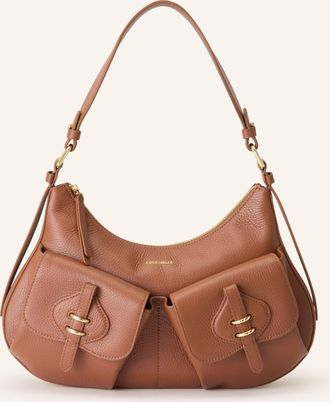 Coccinelle Coccinelle Schultertasche Mavery braun