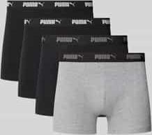 Puma Trunks im 4er-Pack mit elastischem Logo-Bund