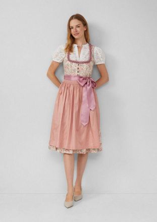 s.Oliver Midikleid Kleid Verspieltes Dirndl mit Bluse, Volksfest