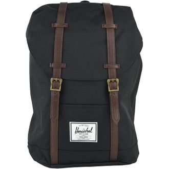 Herschel Retreat Backpack 10066-05634, Unisex Backpack, black, One size EU