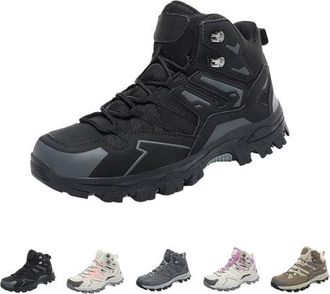 Generic Chaussures de trekking légères pour femme - Hauteur cheville - Chaussures de randonnée pour femme - Imperméables - Chaussures dextérieur à lacets - Ch