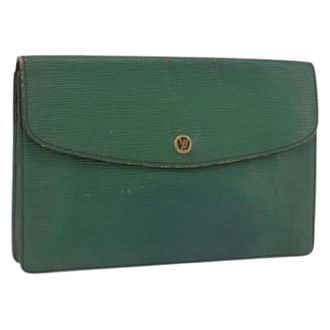 Louis Vuitton Pre-owned Cuir sacs-louis-vuitton - Femme - Pre-owned - Vert - Taille: ONE Size