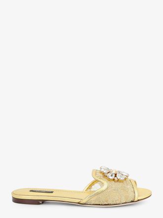 Dolce & Gabbana Sandali Rainbow in pizzo lurex - DOLCE & GABBANA - gender_Woman